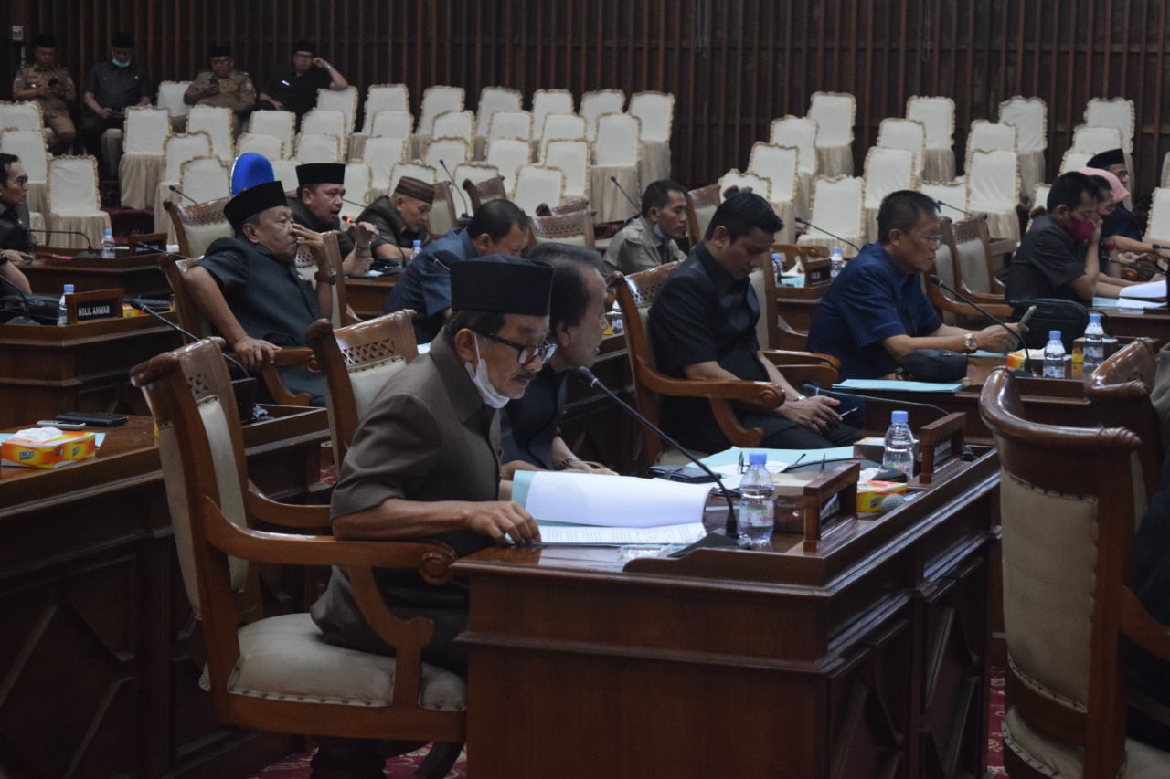 Paripurna Hasil Rapat Banggar terkait Raperda Pelaksanaan APBD 2021 ... Paripurna Hasil Rapat Banggar terkait Raperda Pelaksanaan APBD 2021 ...